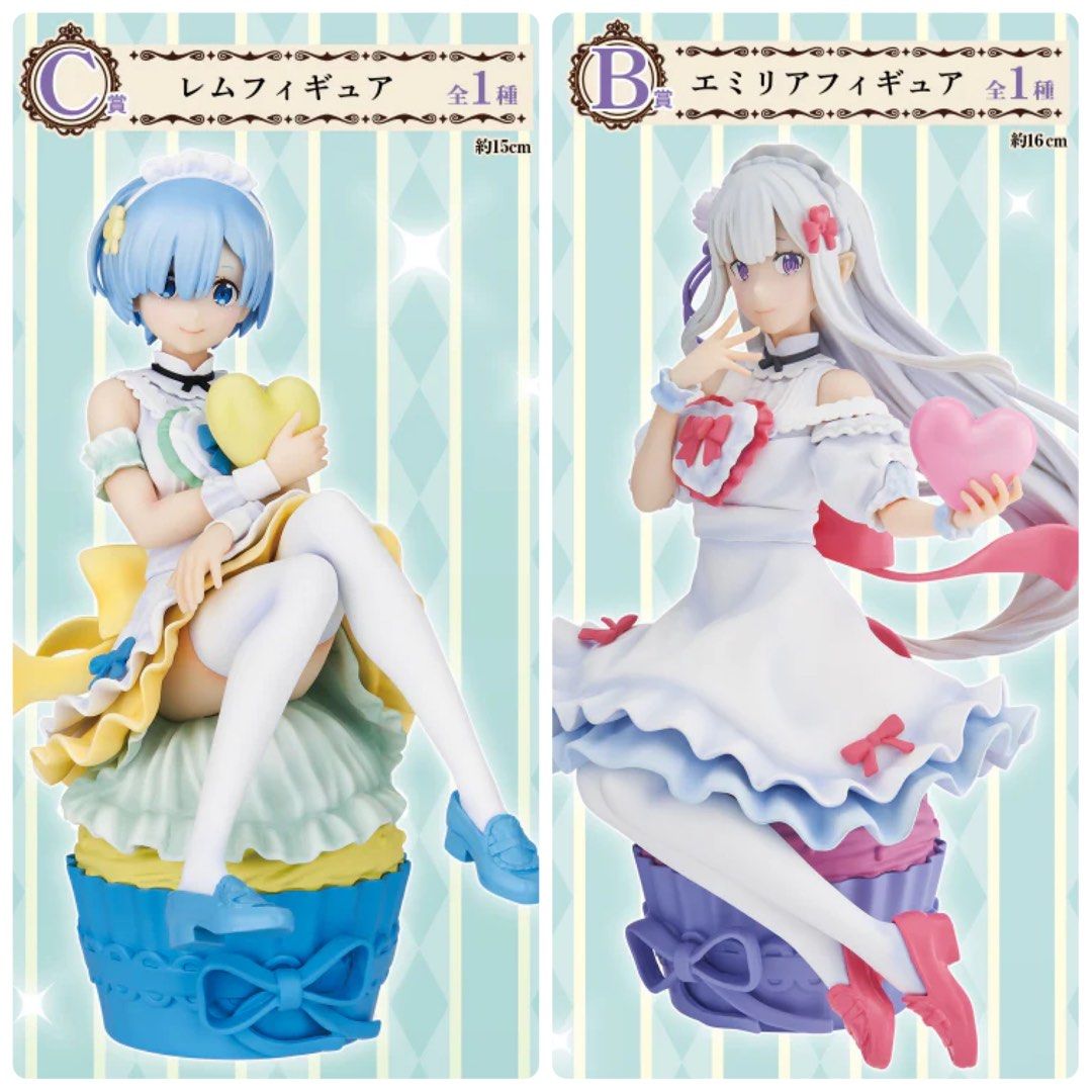 Rem Figure | Emilia Figurine | RE:Zero Starting Life In Another World ...