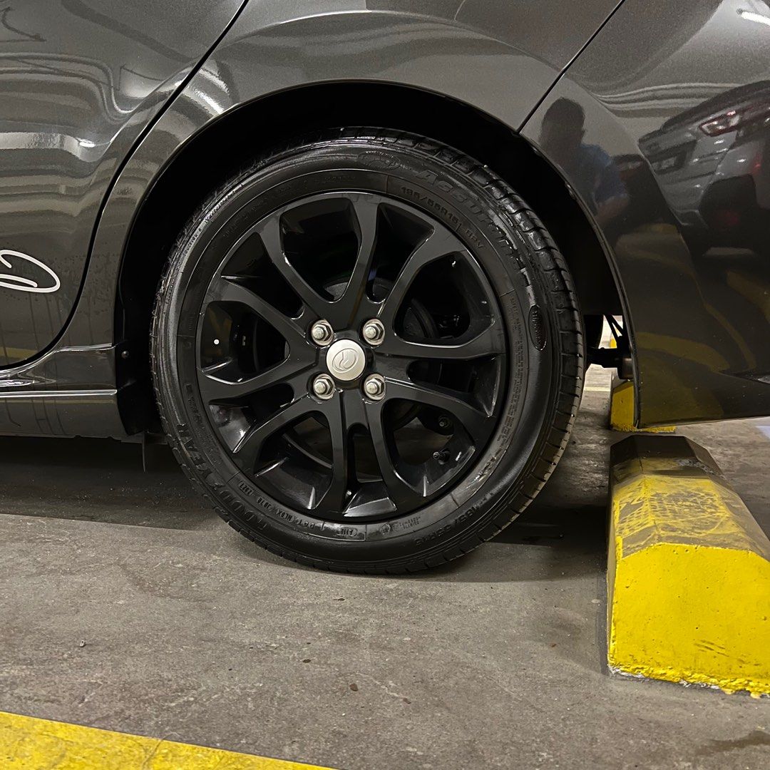 Rim Standard Myvi Fl 2022 sekali tayar, Auto Accessories on Carousell