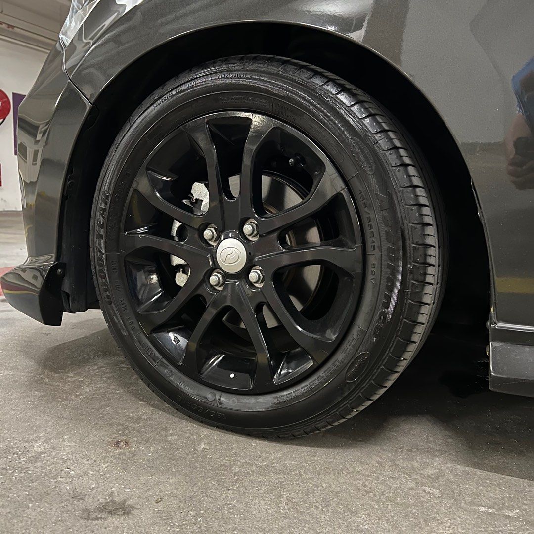 Rim Standard Myvi Fl 2022 sekali tayar, Auto Accessories on Carousell
