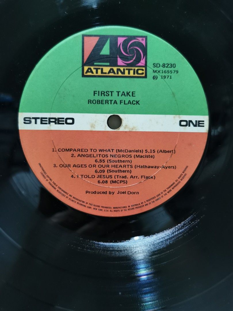 Roberta Flack - First Take, Hobbies & Toys, Music & Media, Vinyls on ...