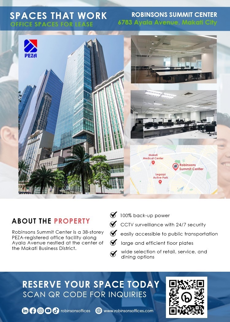 Robinsons Summit Center, Property, Rentals, Commercial on Carousell