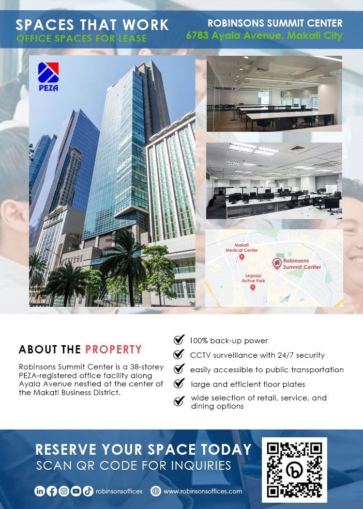 Robinsons Summit Center, Property, Rentals, Commercial on Carousell