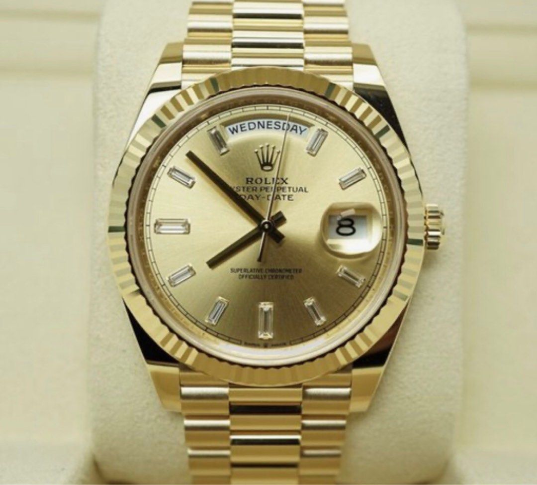 Rolex Day Date 40, Luxury, Watches on Carousell