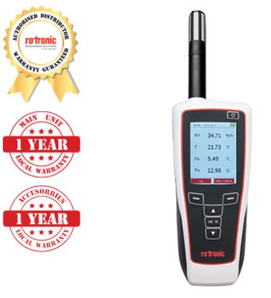 ROTRONIC HANDHELD HUMIDITY AND TEMPERATURE METER HYGROPALM - HP31 ...