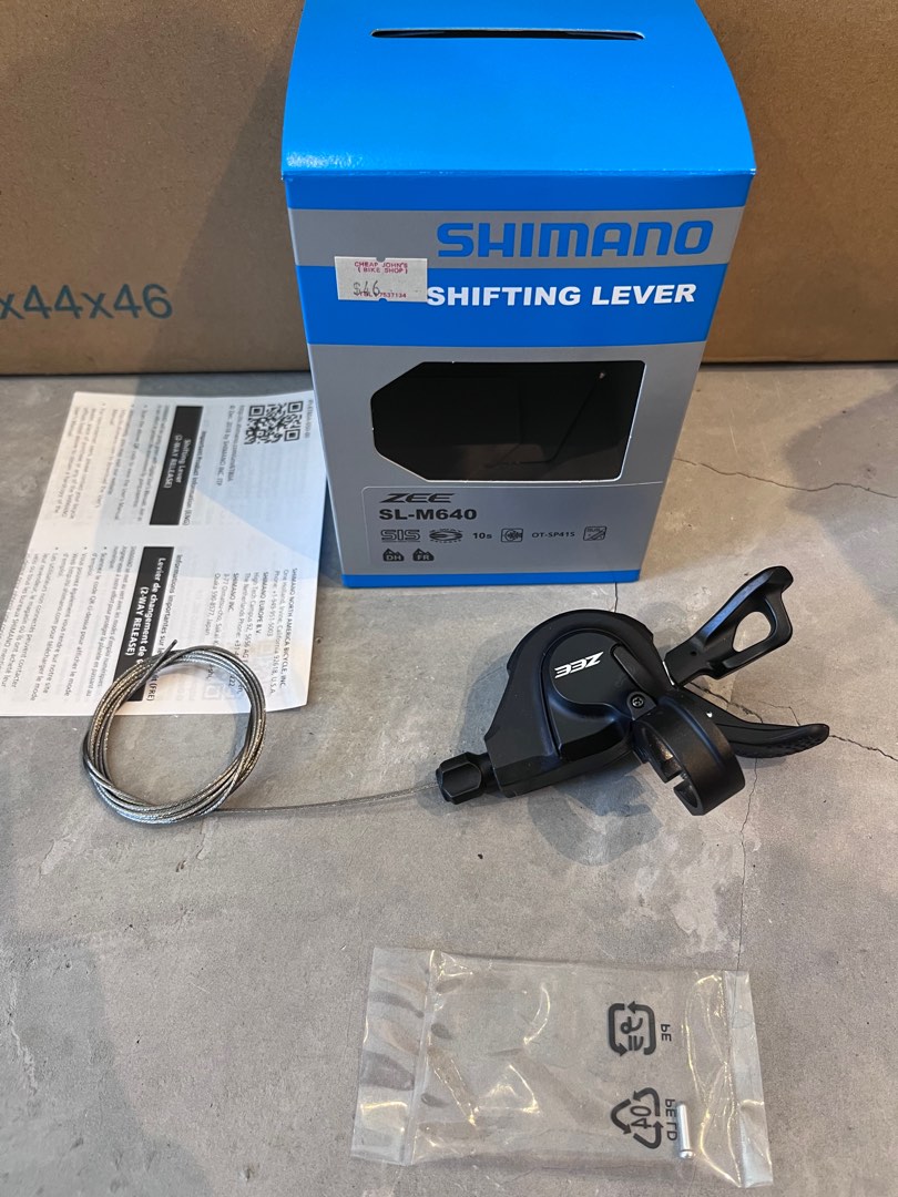 Shimano Zee 10 speed shifter shifting lever, Sports Equipment, Bicycles ...