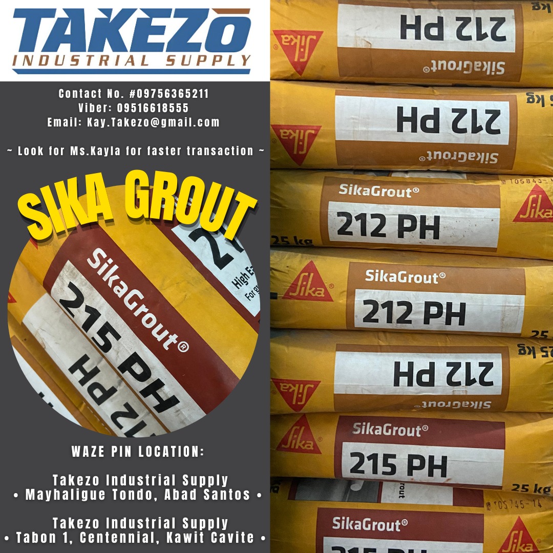SIKA GROUT, Commercial & Industrial, Construction & Building Materials ...