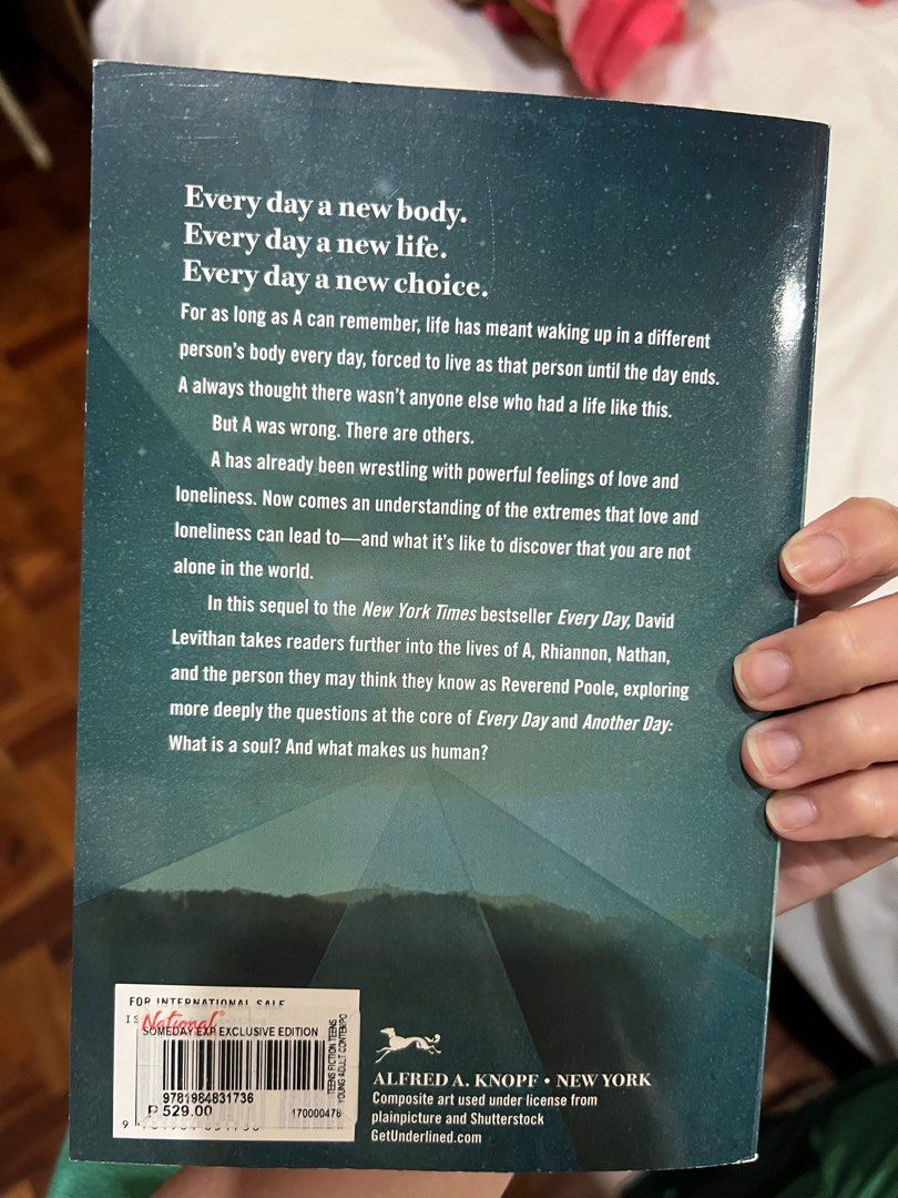 Someday by David Levithan, Hobbies & Toys, Books & Magazines, Fiction ...