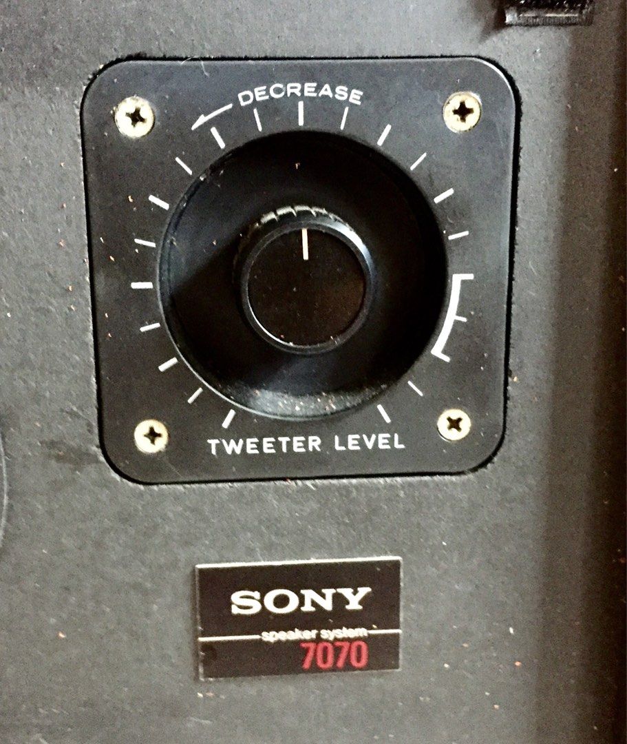 Sony 1970’s Rare Classic Vintage Speaker, Audio, Soundbars, Speakers ...