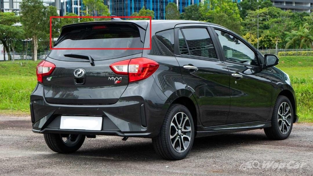 Spoiler Original Myvi AV Facelift 2022 - Granite Grey, Auto Accessories ...