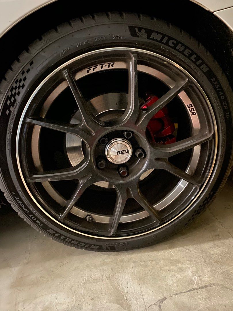 SSR GTX02 5x112 18 inch rims wheels 18x8.5 ET 45, Car Accessories ...