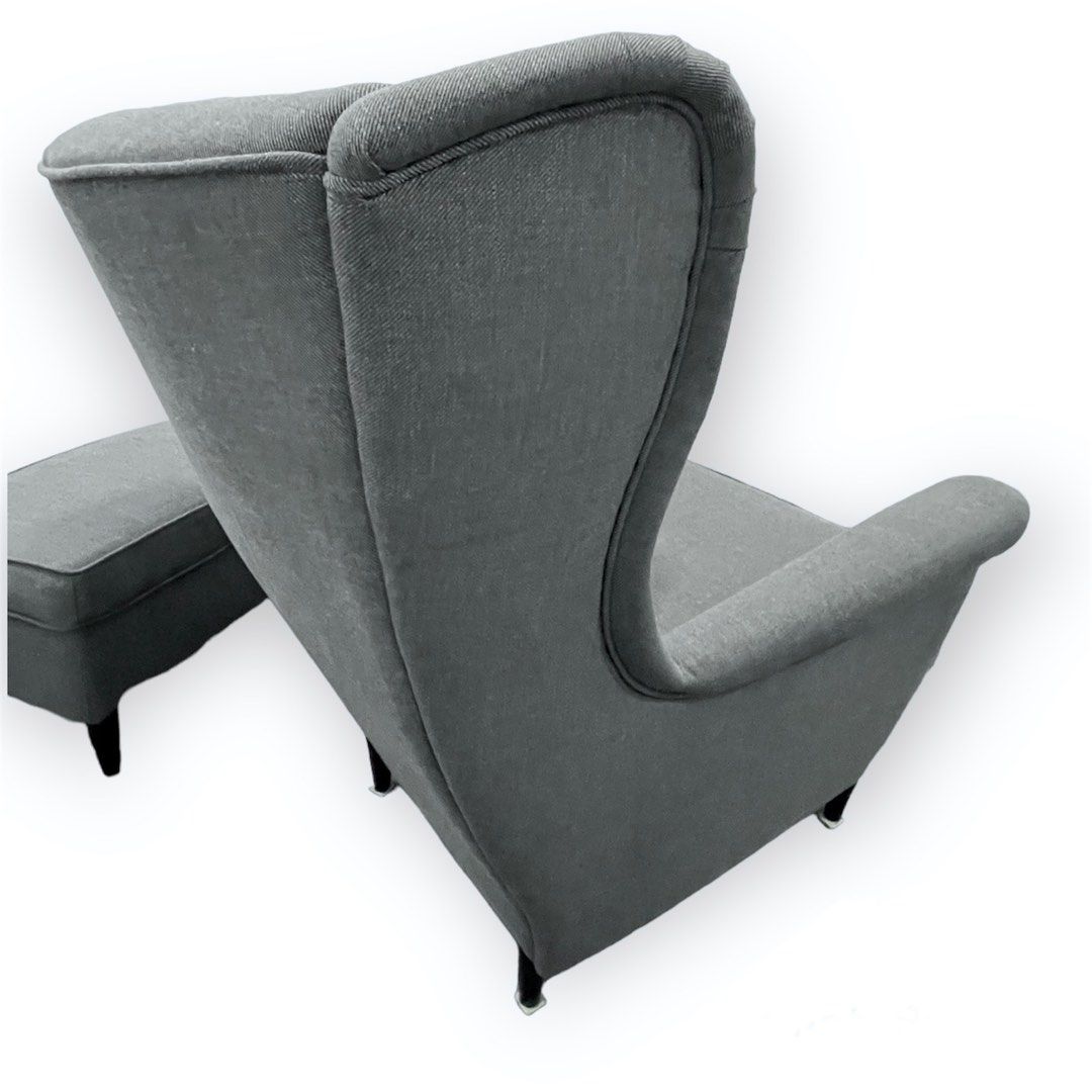 STRANDMON IKEA SOFA, Furniture & Home Living, Furniture, Sofas on Carousell