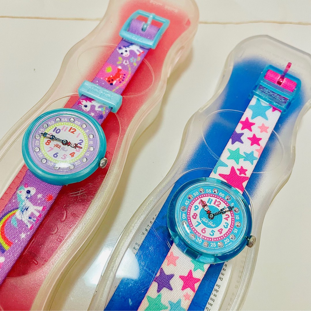 Swatch flik flak kids watch 3-7 years old , Babies & Kids, Babies ...