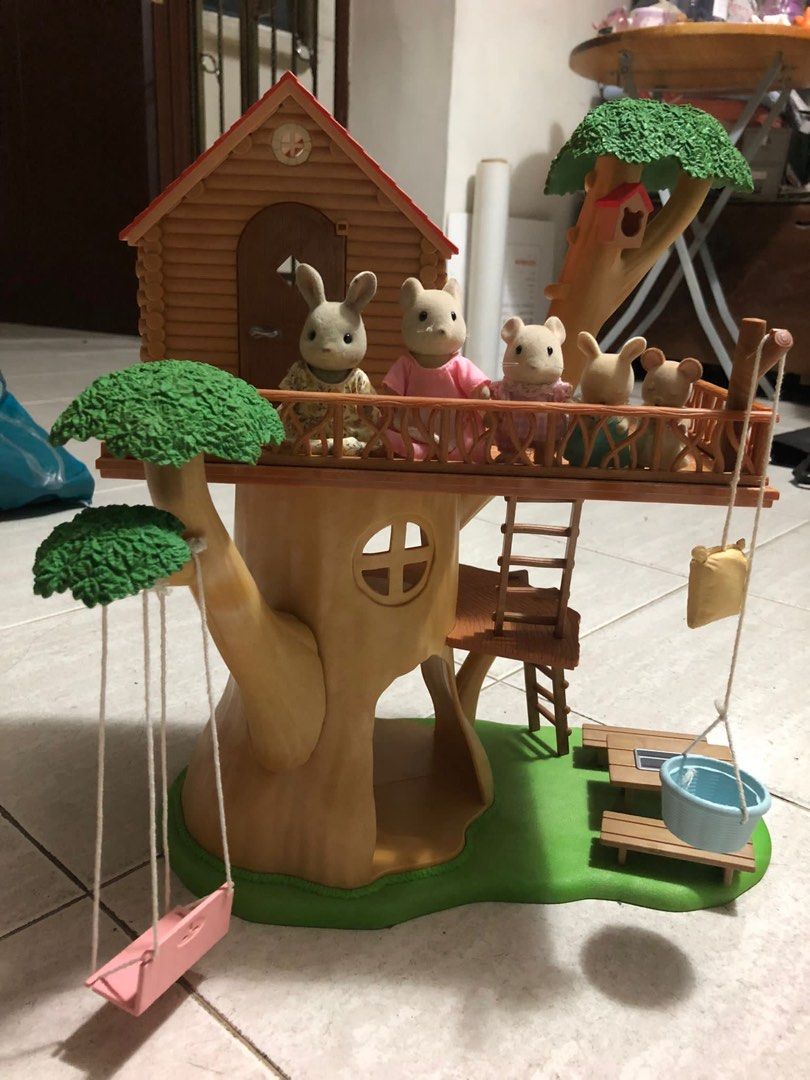 Sylvanian Families Tree House gift set, Hobbies & Toys, Toys & Games on ...
