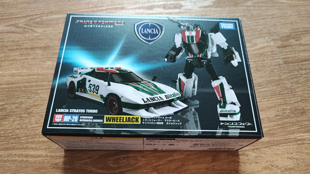 Takara Tomy Transformers Masterpiece Wheeljack (Lancia Stratos Turbo ...