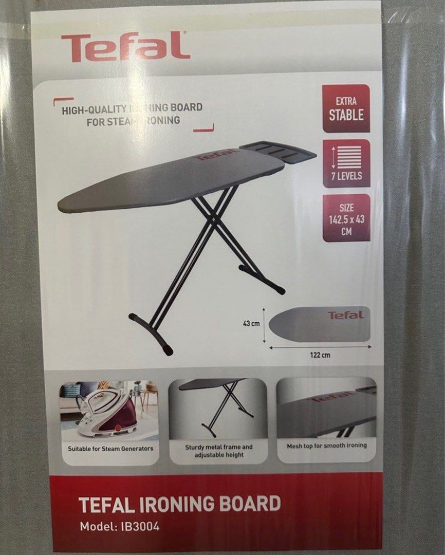 Tefal ironing board - Brand New, TV & Home Appliances, Irons & Steamers ...