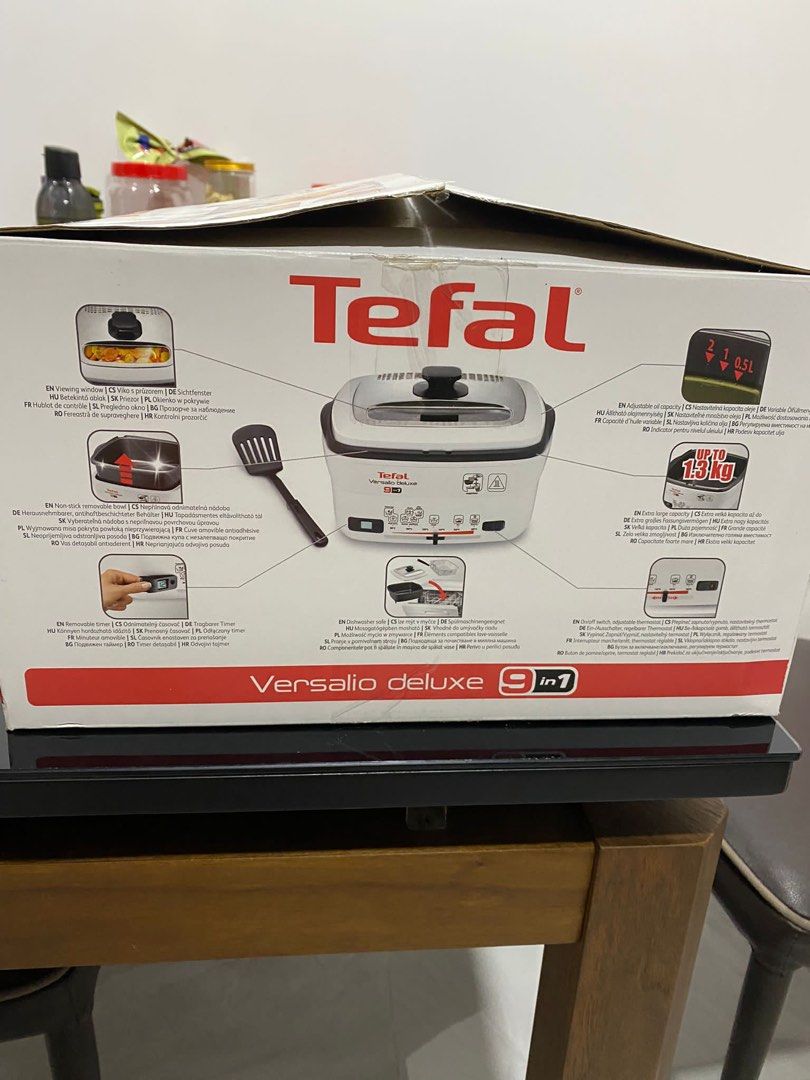 Tefal versalio deluxe 9 in 1 multi cooker FR4950, Furniture & Home ...