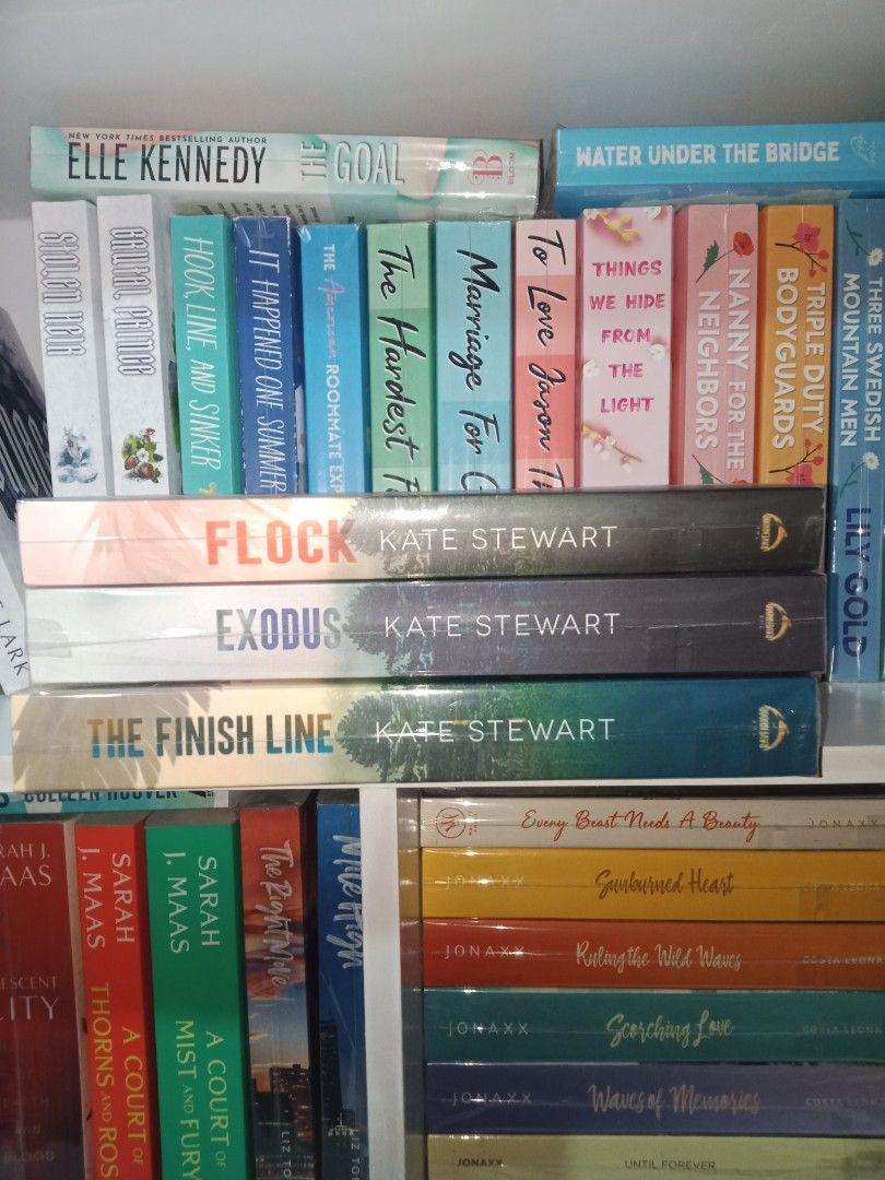 The Ravenhood Trilogy by Kate Stewart (Flock,Exodus,The finish line) on ...