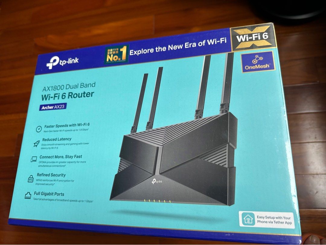 TP-Link AX1800 Dual Band Wi-Fi 6 Router, 電腦＆科技, 電腦周邊及配件, Wifi及上網相關產品 ...