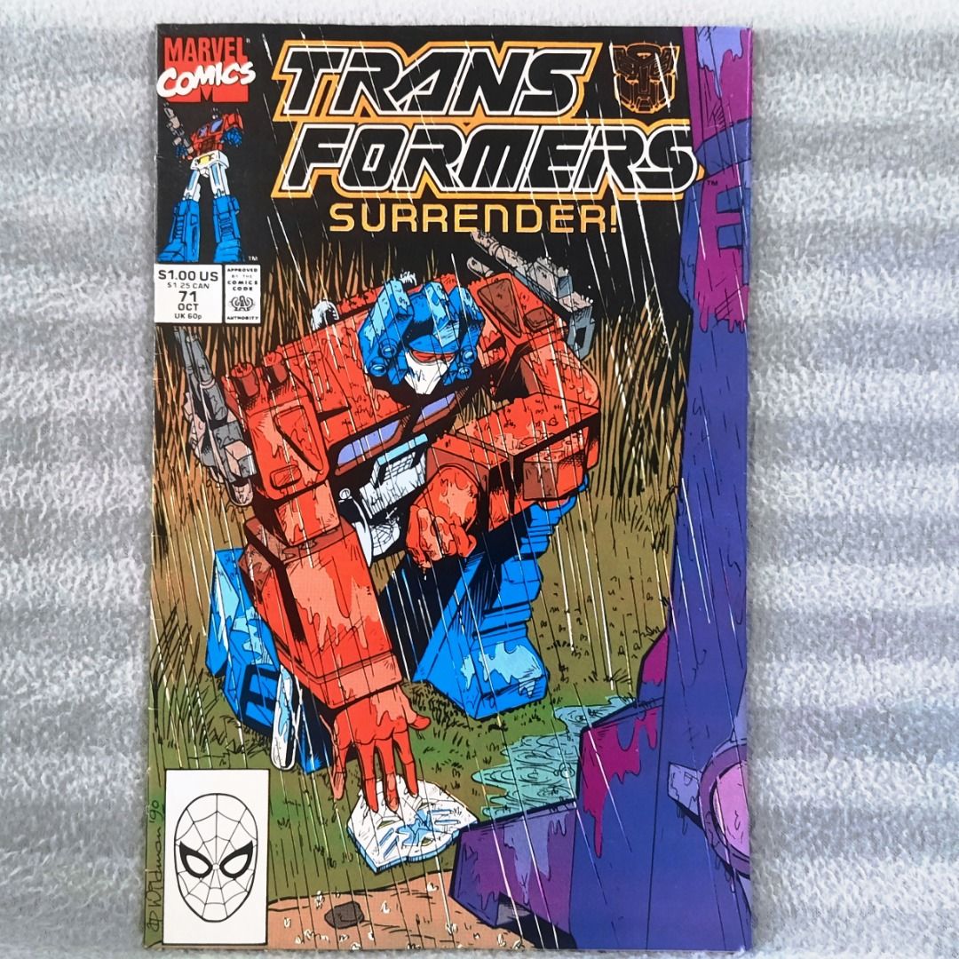 Transformers #71 (Marvel Comics) HTF (Simon Furman, Andrew Wildman, Stephen Baskerville ...