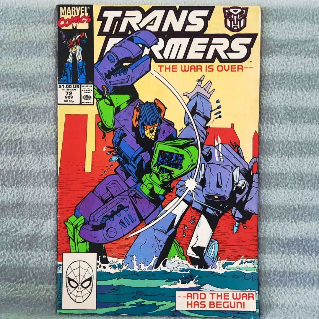 Transformers #72 (Marvel Comics) HTF (Simon Furman, Andrew Wildman ...