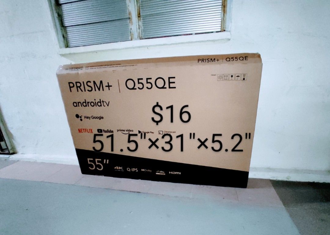 TV boxes with styrofoam, Furniture & Home Living, Home Improvement ...