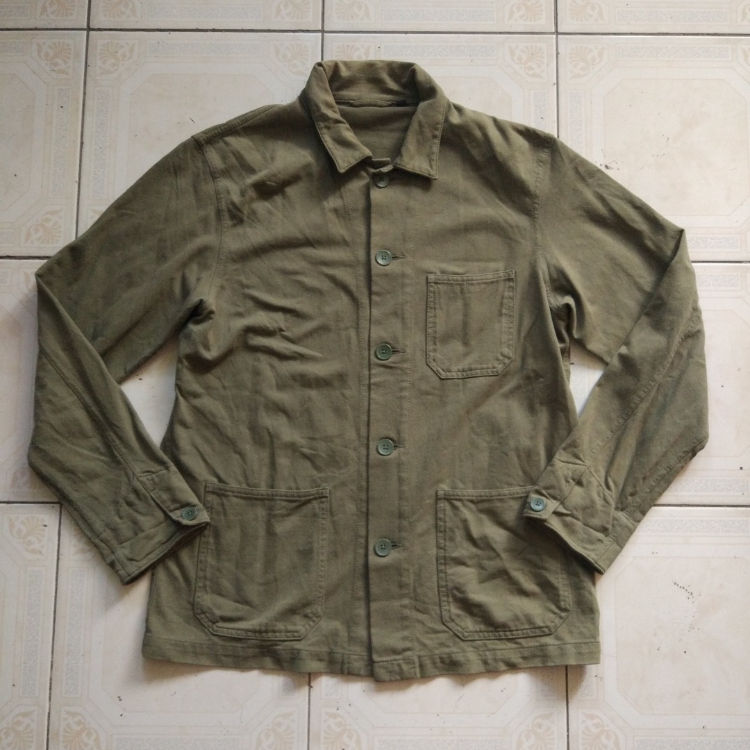 Uniqlo Chore Jacket M, Men's Fashion, Coats, Jackets and Outerwear on ...