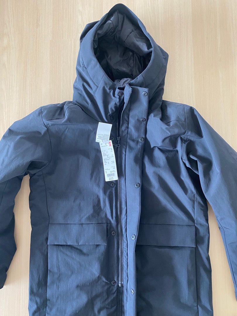 Uniqlo Winter Jacket in Black, Men's Fashion, Coats, Jackets and ...