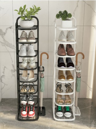 Upgraded shoe rack HDB/BTO shoe storage multi-layer rust-proof iron ...