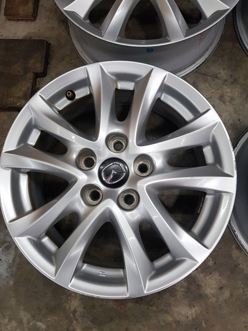 Used Original 16" Mazda 3 Rims Only, Car Accessories, Tyres & Rims on ...