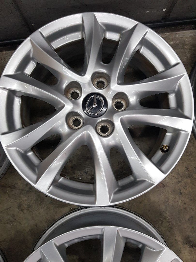 Used Original 16" Mazda 3 Rims Only, Car Accessories, Tyres & Rims on ...