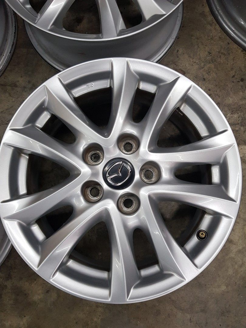 Used Original 16" Mazda 3 Rims Only, Car Accessories, Tyres & Rims on ...