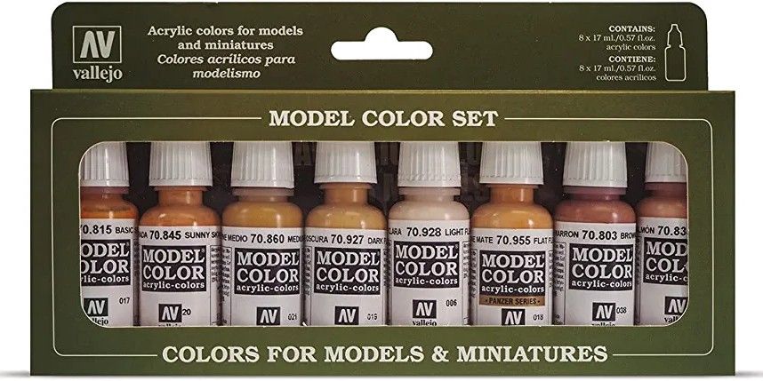 Vallejo Model Color face skin set, Hobbies & Toys, Toys & Games on ...