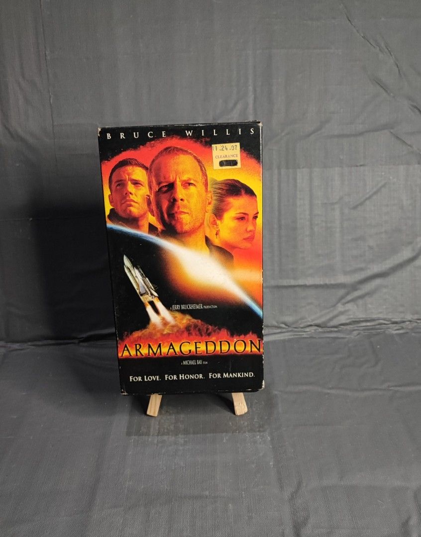 VHS Tapes Armageddon, Hobbies & Toys, Memorabilia & Collectibles ...