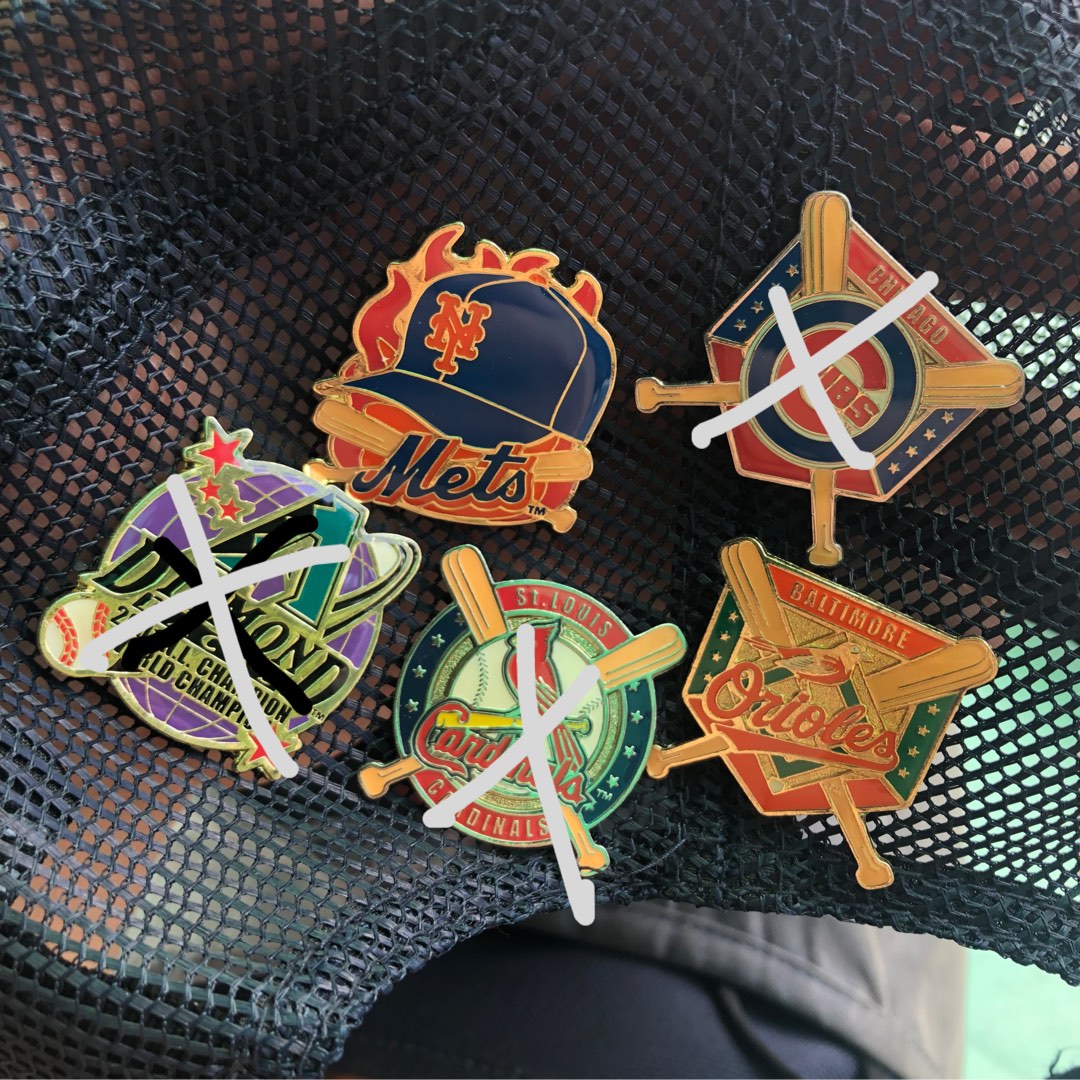 Vintage Cap Pins on Carousell
