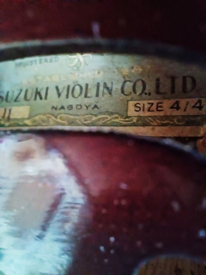Vintage Suzuki Violin made in Japan circa 1950s, Hobbies & Toys, Music & Media, Musical ...