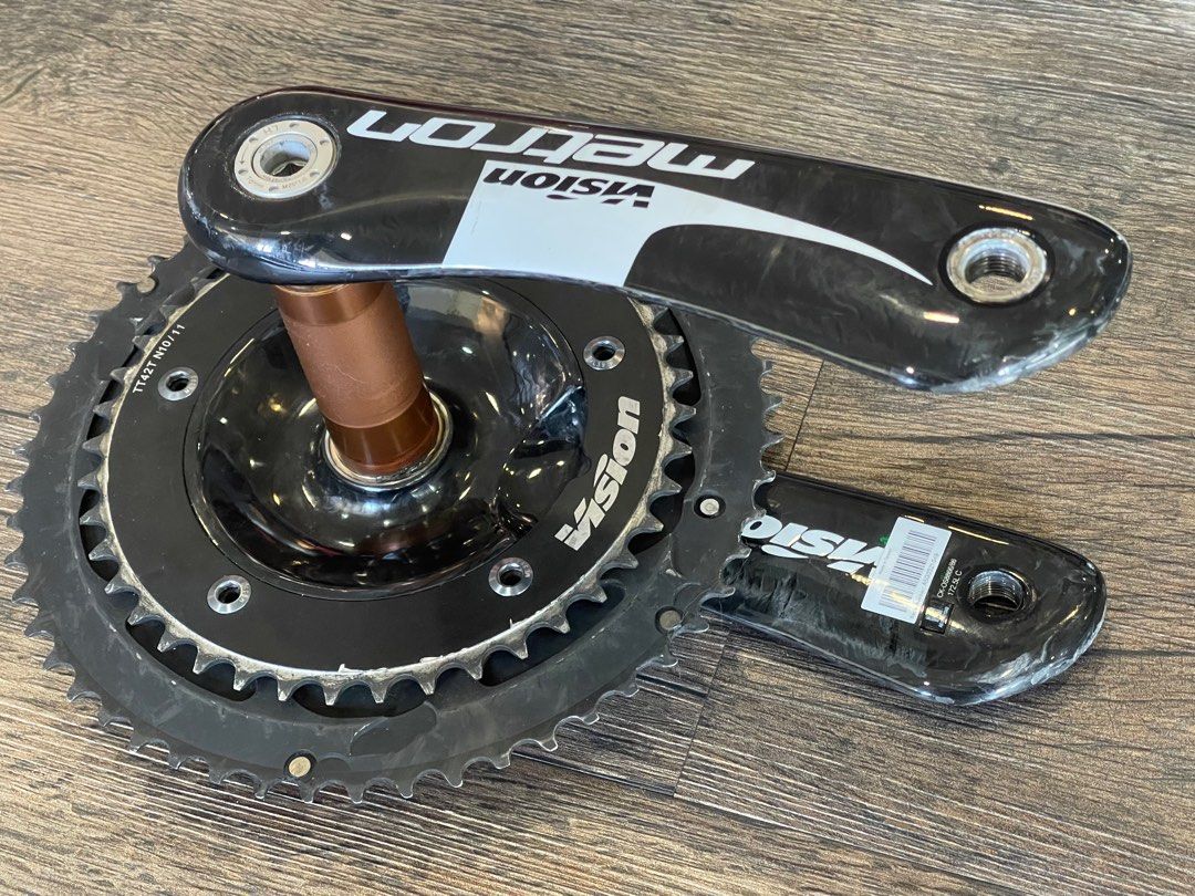 Vision Metron 386 carbon crankset, Sports Equipment, Bicycles & Parts ...