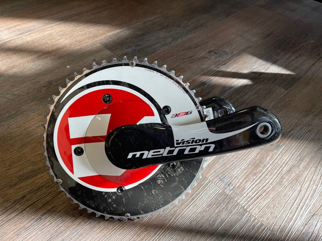 Vision Metron 386 carbon crankset, Sports Equipment, Bicycles & Parts ...
