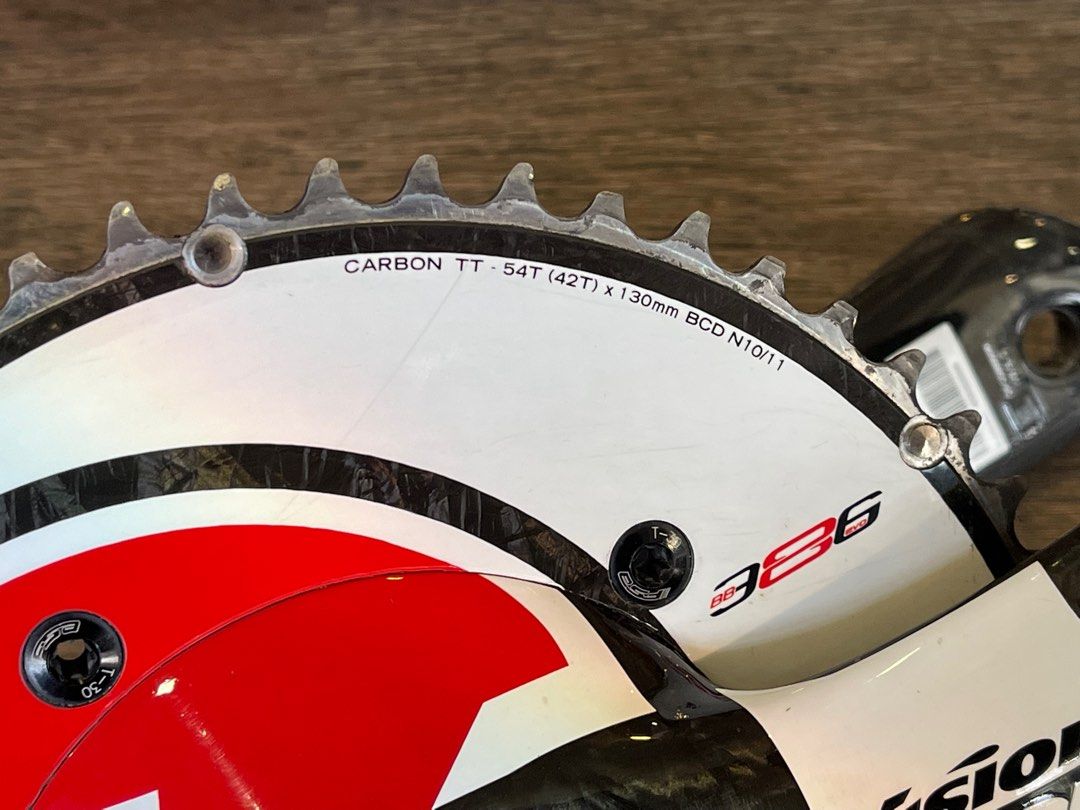 Vision Metron 386 carbon crankset, Sports Equipment, Bicycles & Parts ...