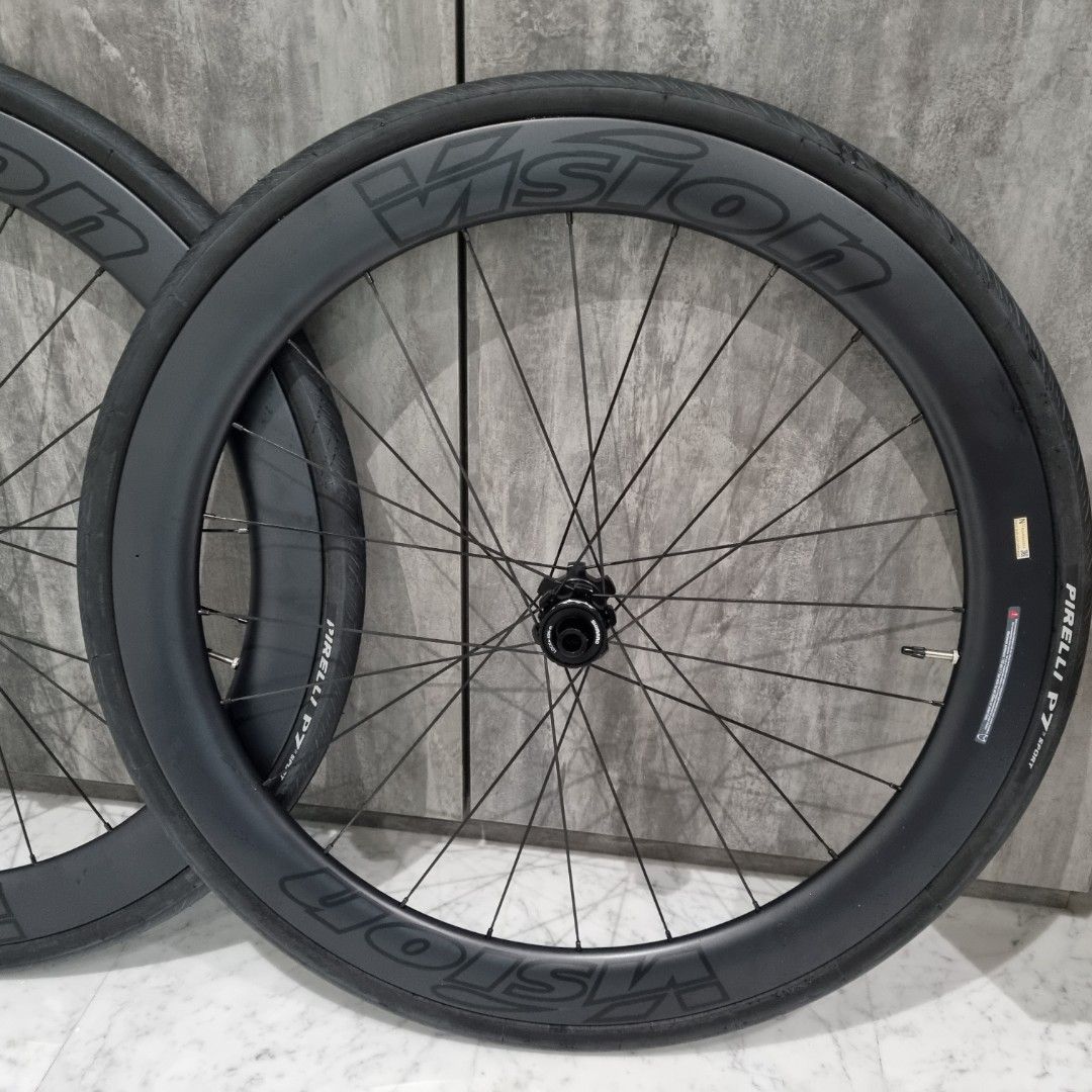 Vision Metron SC 55DB carbon wheels, Sports Equipment, Bicycles & Parts ...