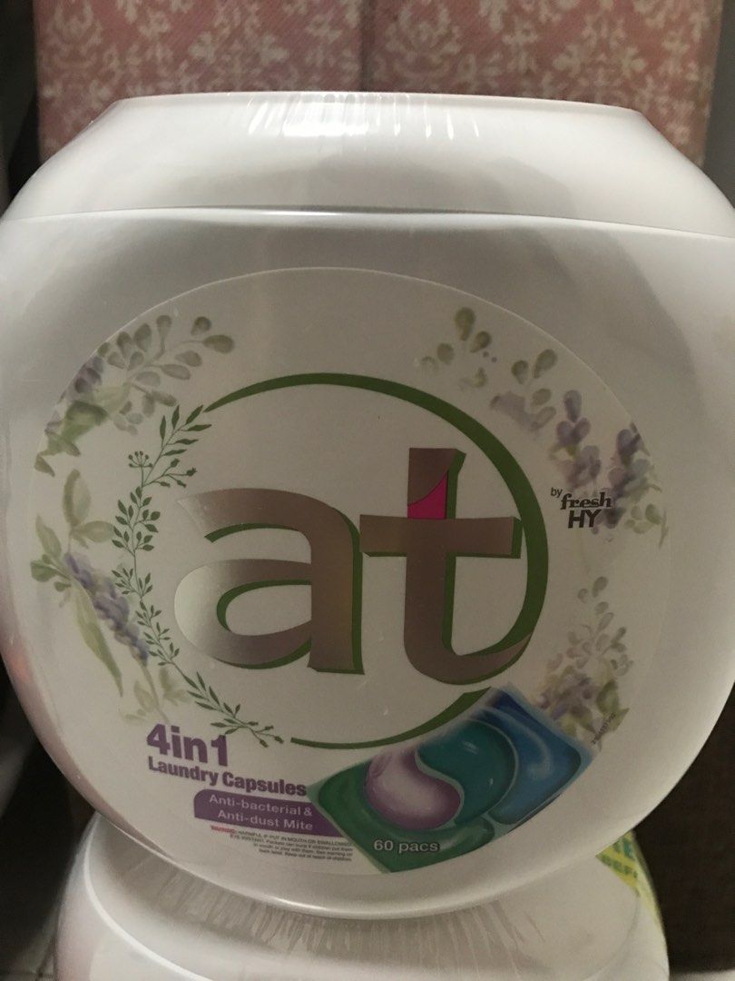 Walch Fresh HY 4in1 Laundry Capsules 60pacs, Furniture & Home Living ...