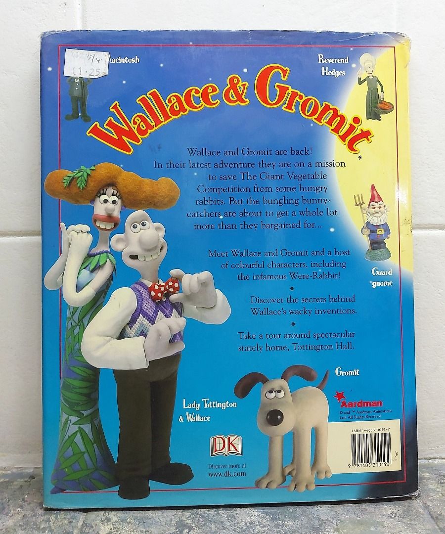 WALLACE & GROMIT, Curse Of The Were-Rabbit : The Essential Guide ...