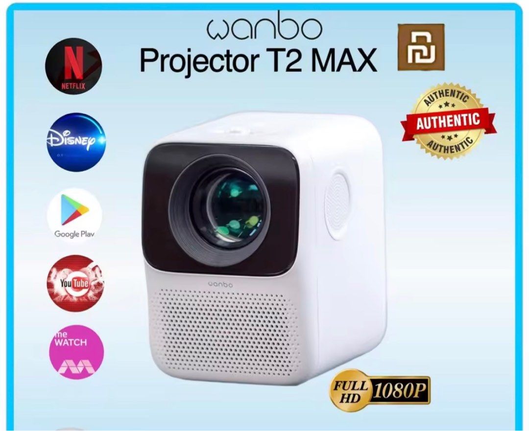 Wanbo T2 Max, TV & Home Appliances, TV & Entertainment, Projectors on ...