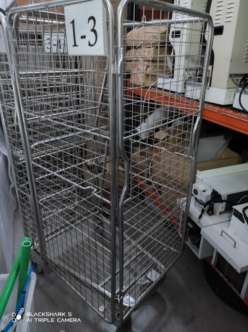 Warehouse Cage, Furniture & Home Living, Furniture, Shelves, Cabinets ...