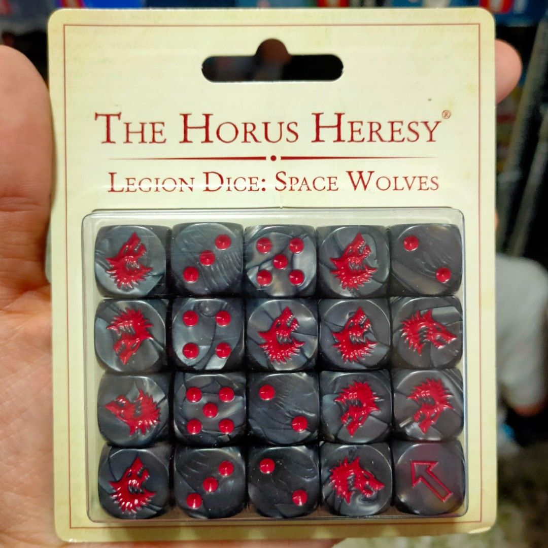 Warhammer Horus Heresy 30K Space Wolves Legion Dice NEW, Hobbies & Toys ...