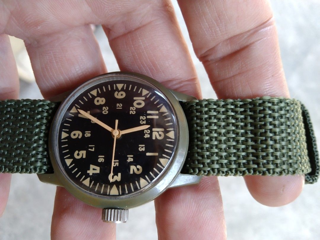 Vintage US Army General Purpose Westclock from Vietnam War Millitary ...
