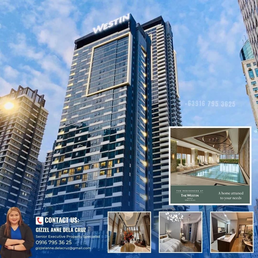 Ready for Occupancy 2 bedroom condo unit for sale at WESTIN MANILA located in Ortigas ...