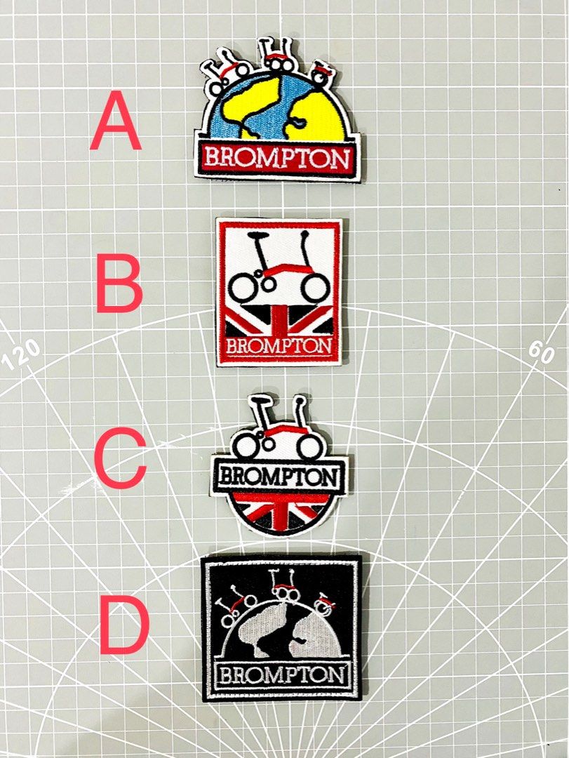 Wonderful Brompton Velcro Patches , Sports Equipment, Bicycles & Parts ...