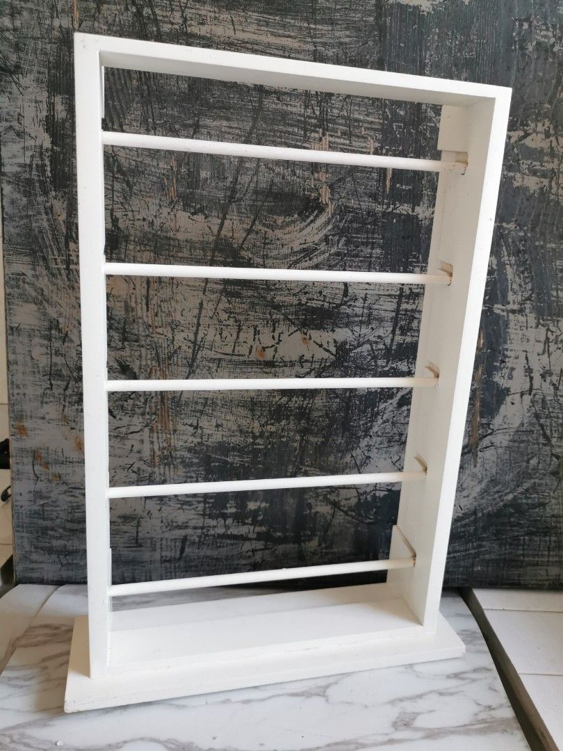 Wooden Ribbon Rack, Hobbies & Toys, Stationery & Craft, Craft Supplies ...