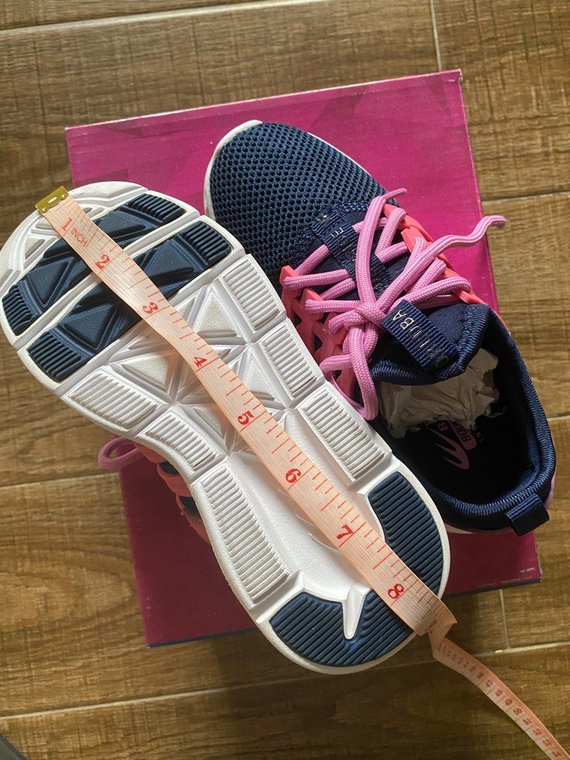 World Balance Navy & Pink Shoes, Babies & Kids, Babies & Kids Fashion ...