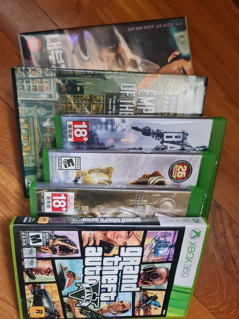 Xbox game CD, Video Gaming, Video Games, Xbox on Carousell